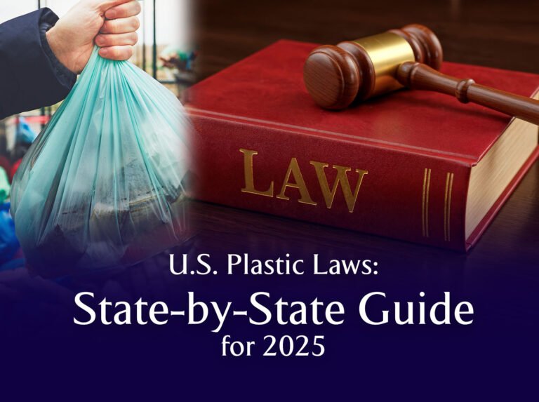 US plastic packaging laws and EPR by state in 2025 - UKHI